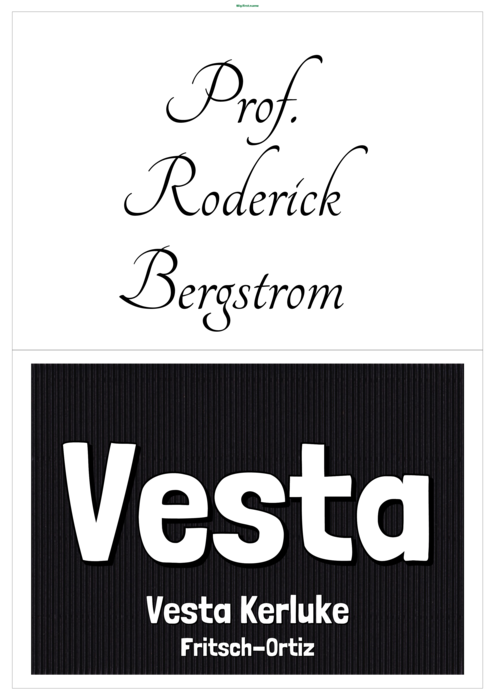 Avery L7168, Avery J8168 Compatible Template | Big.first.name